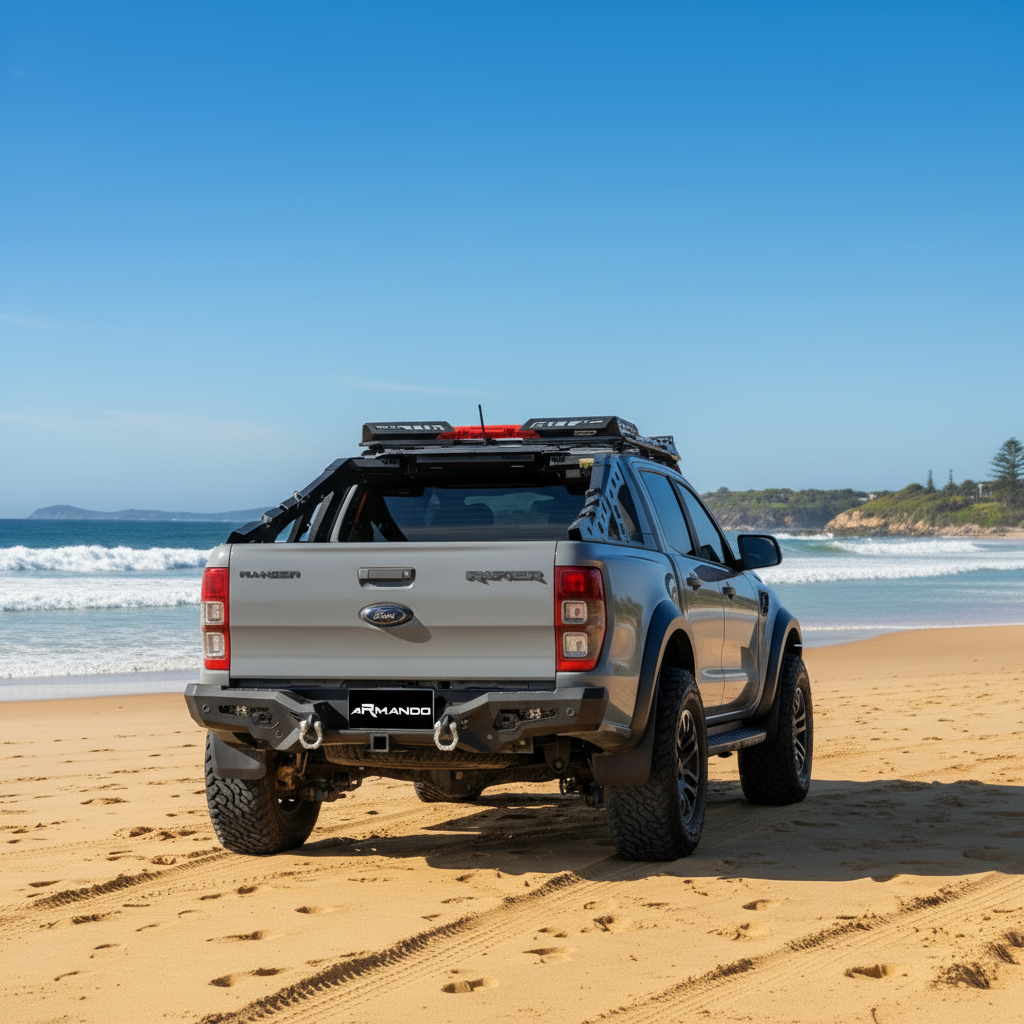 Combat Rear Bar to suit Ford Ranger Raptor 2018-2022 – Armando 4x4 ...
